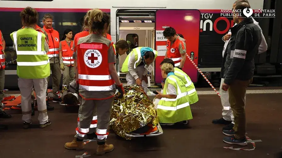 En immersion avec le SAMU - AP-HP pour l'exercice annuel de médecine de catastrophe | APHP